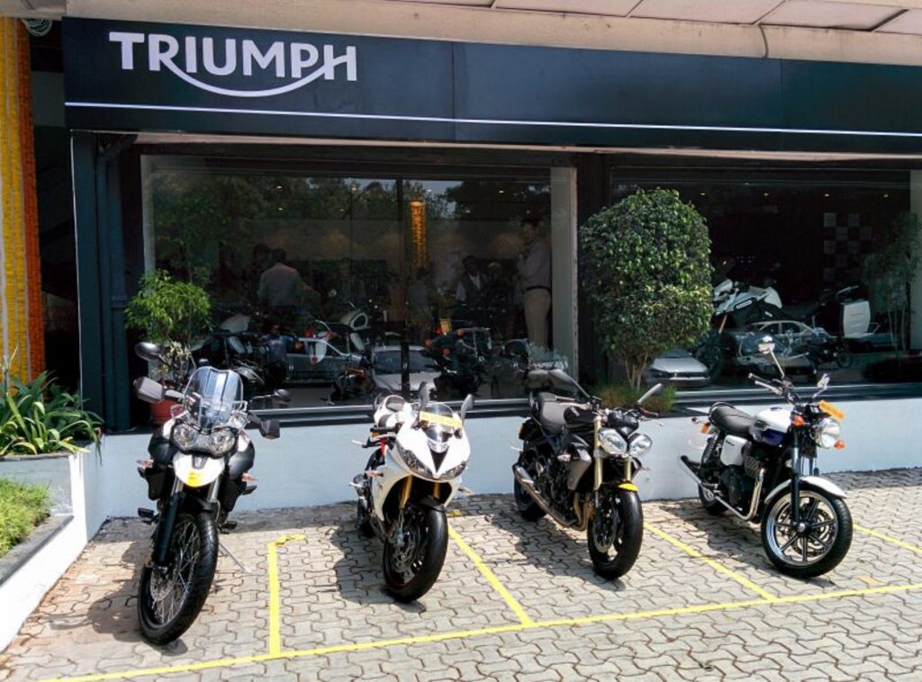 4th Anniversary Of Triumph Motorcycles In India