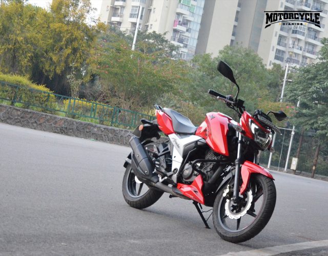 TVS Apache RTR 160 4V: Review - Motorcyclediaries