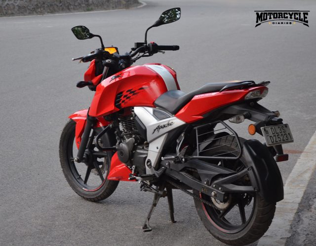 TVS Apache RTR 160 4V: Review - Motorcyclediaries
